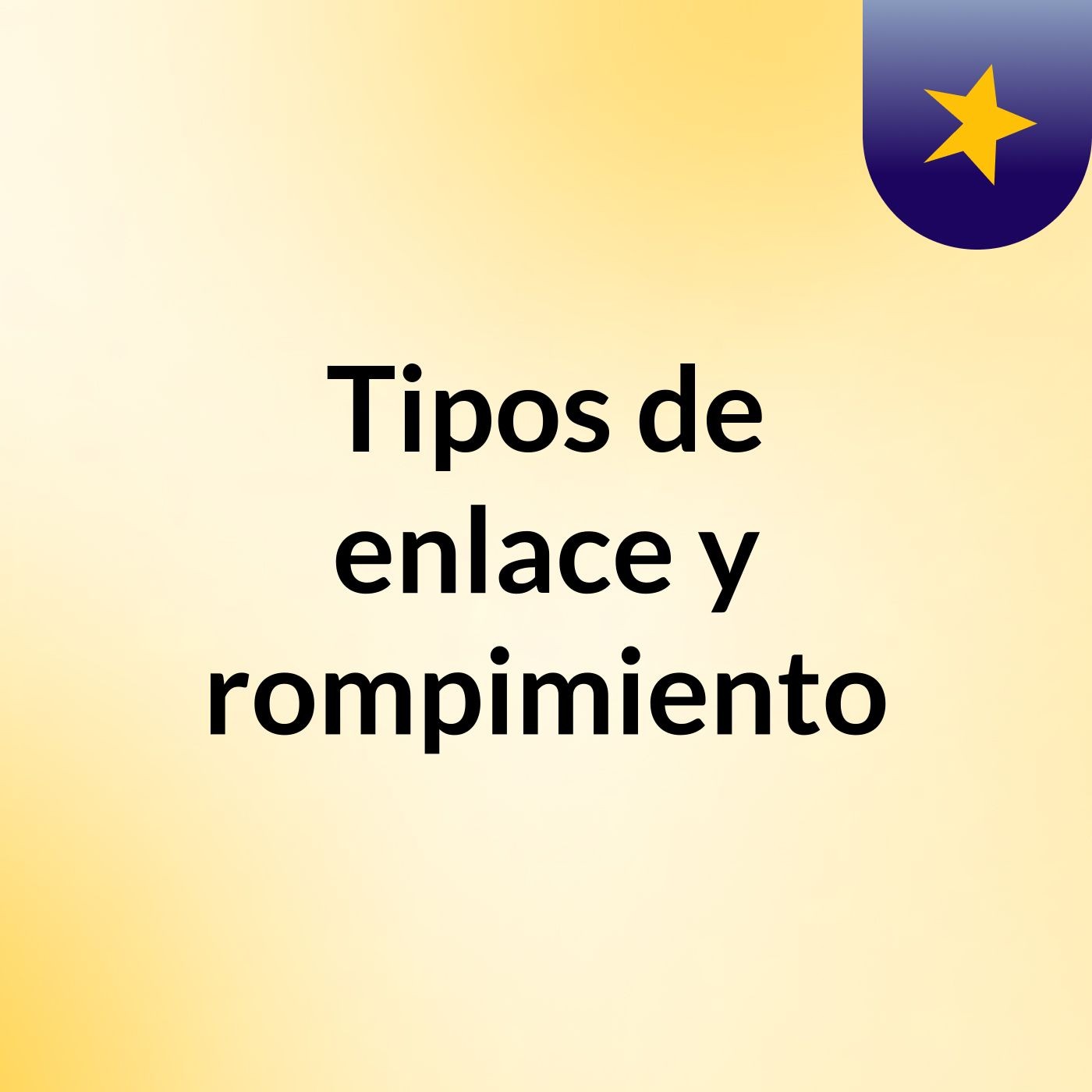 Tipos de enlace y rompimiento - Education Podcast | Podchaser Tipos de enlace y rompimiento - Education Podcast | Podchaser